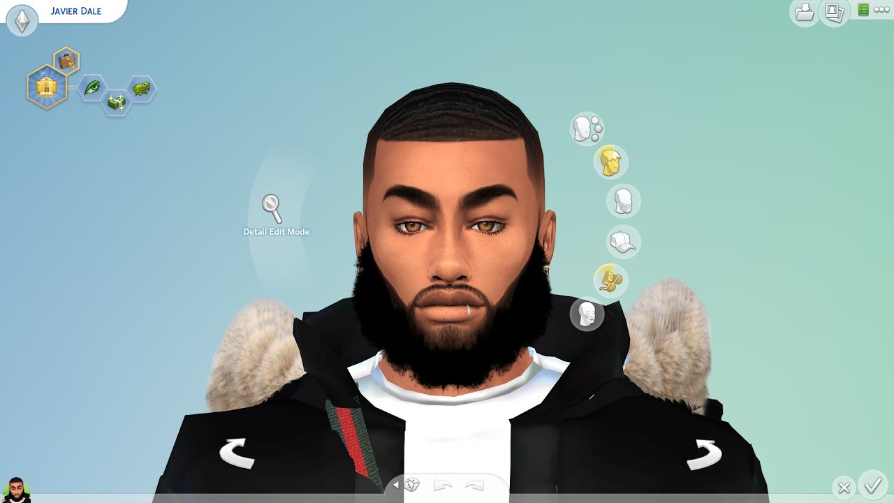 creating a gangster male sim + cc folder - YouTube