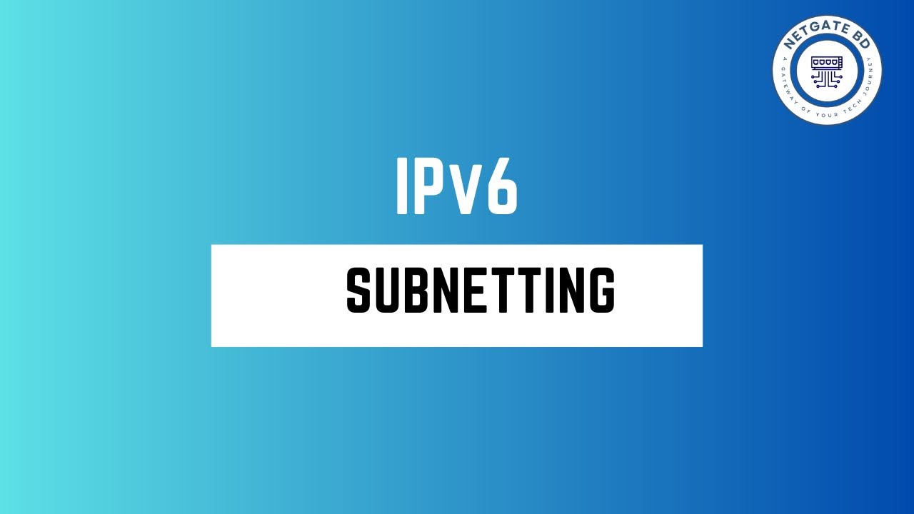IPv6 Subnetting - YouTube