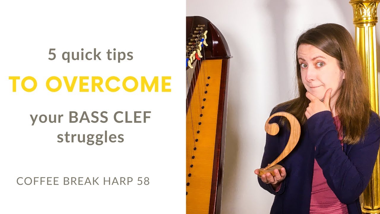 Why is the BASS CLEF so hard? 5 tips to overcome your left hand ...