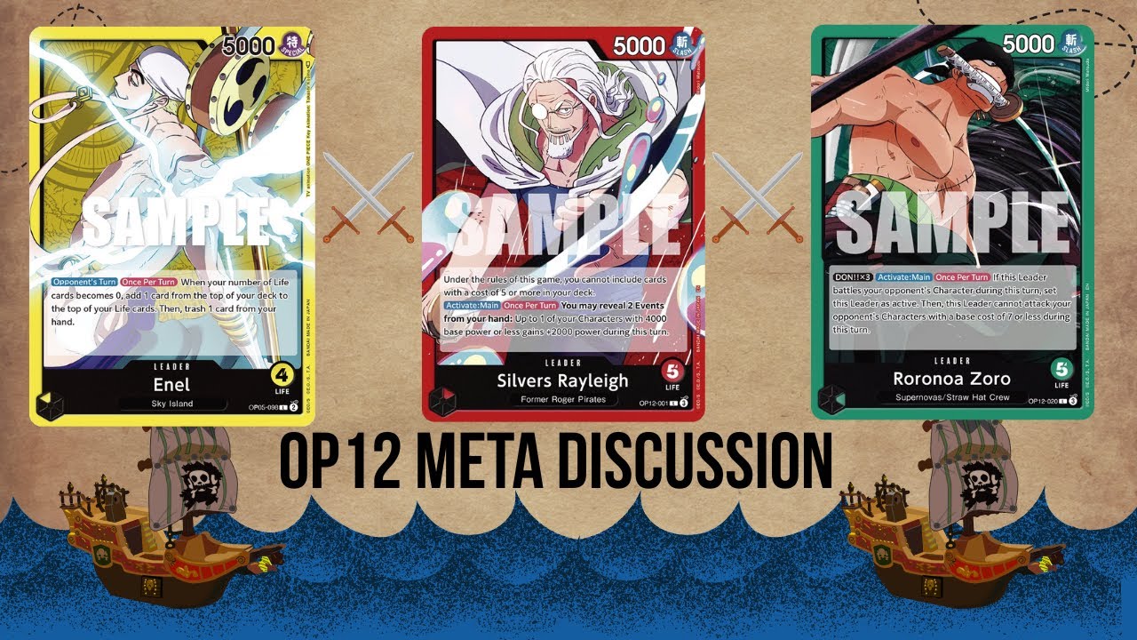 One Piece Op12 Meta and Anti-Meta Discussion! - YouTube