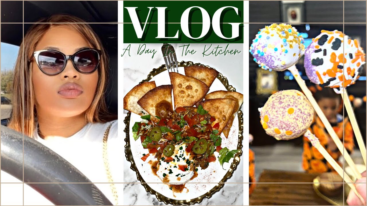 📸 VLOG | A Day In The Kitchen 👩🏽‍🍳| Dinner 🍽️ | Dessert 🍩 - YouTube