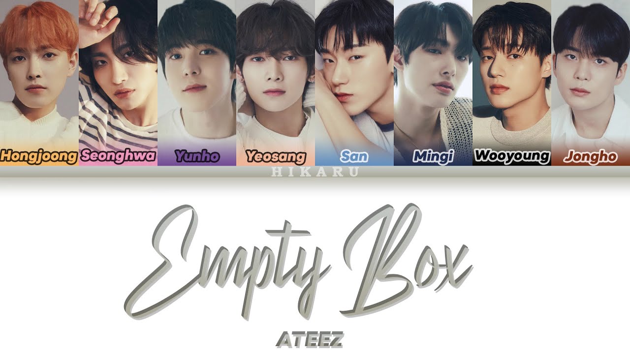 ATEEZ - Empty Box [Color Coded Lyrics - Tradução PT-BR] - YouTube