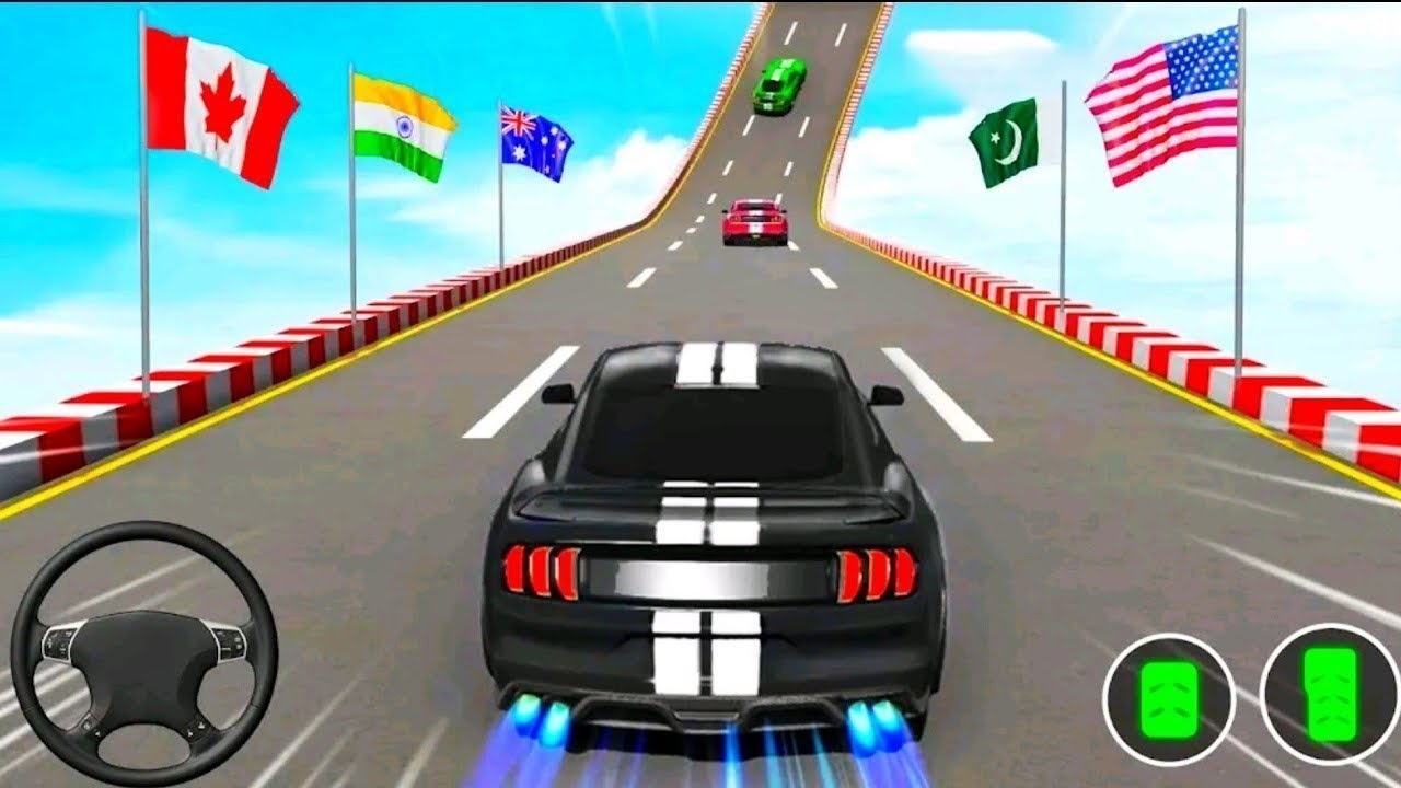 Muscle Car Stunt Games 🚗 - Muscle Car Stunt - Gameplay 34 - Alpha ...