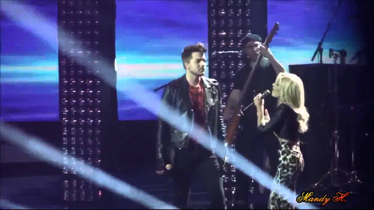 MultiCam Adam Lambert + Helene Fischer Who Wants To Live Forever Queen ...