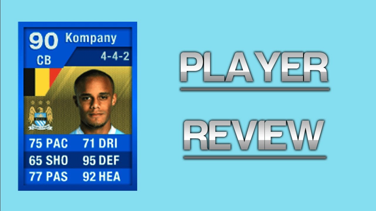 90 TOTS Kompany Review - FIFA 12 Ultimate Team - YouTube