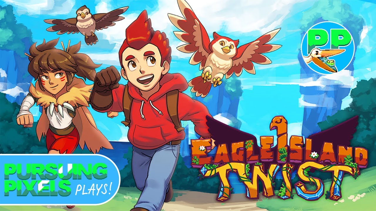 Amazing Hop 'n' Bop Pixel Art Platformer!?! // Let's Play Eagle Island ...