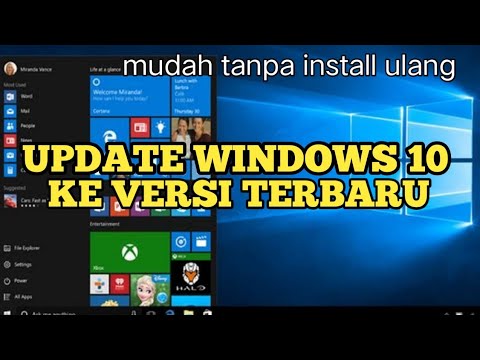 Cara update windows 10 ke versi terbaru mudah dan simpel - YouTube