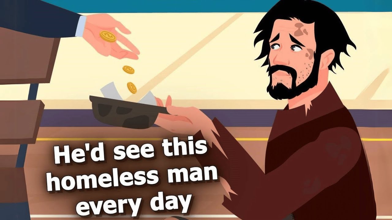 A Homeless Guy Turned to Be His… | Acts of Kindness Animated - YouTube