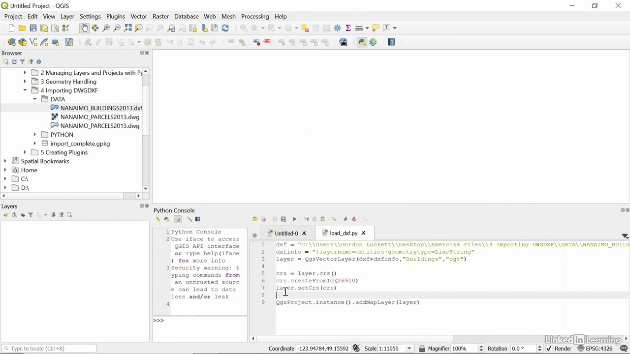 02 Using Python To Import DXF YouTube 02-using-python-to-import-dxf-youtube