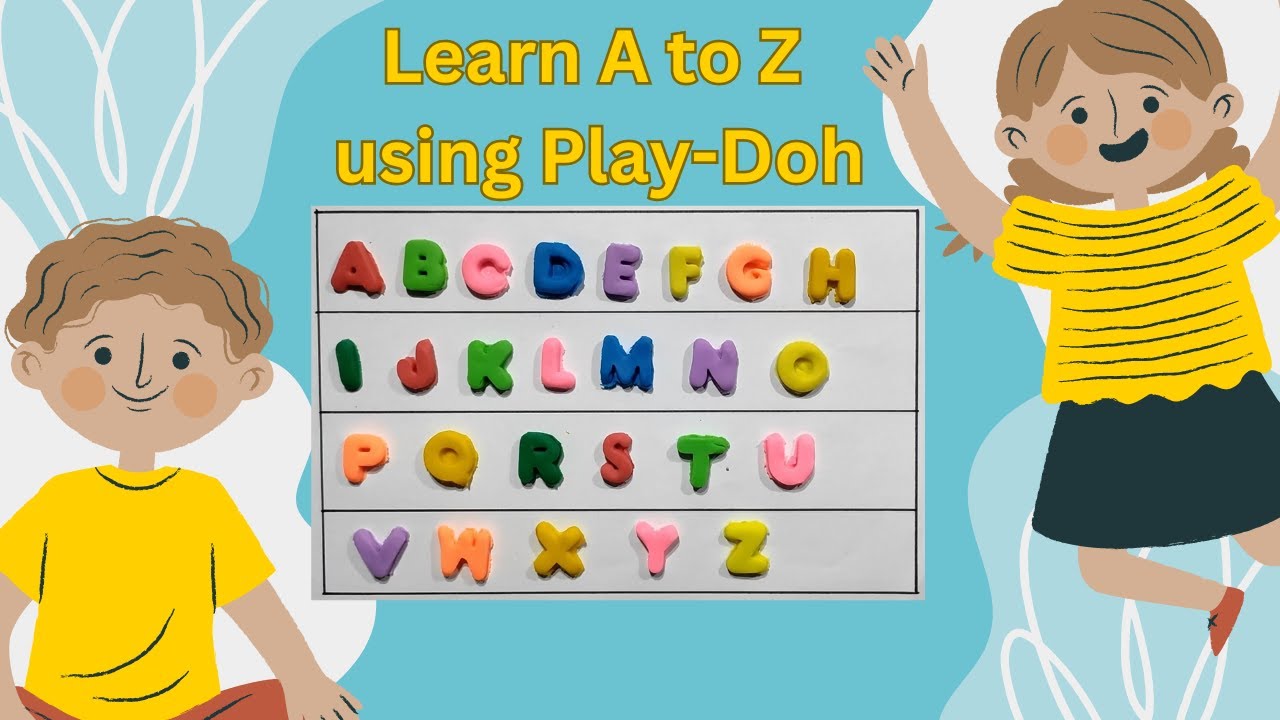 Learn ABC using Play doh - YouTube