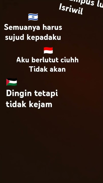 Mampus lu isriwil - YouTube