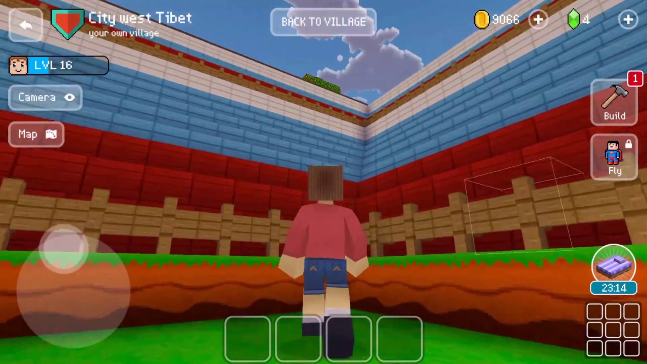 Block Craft 3D Mobile Gameplay " Football Stadium lil update " - YouTube