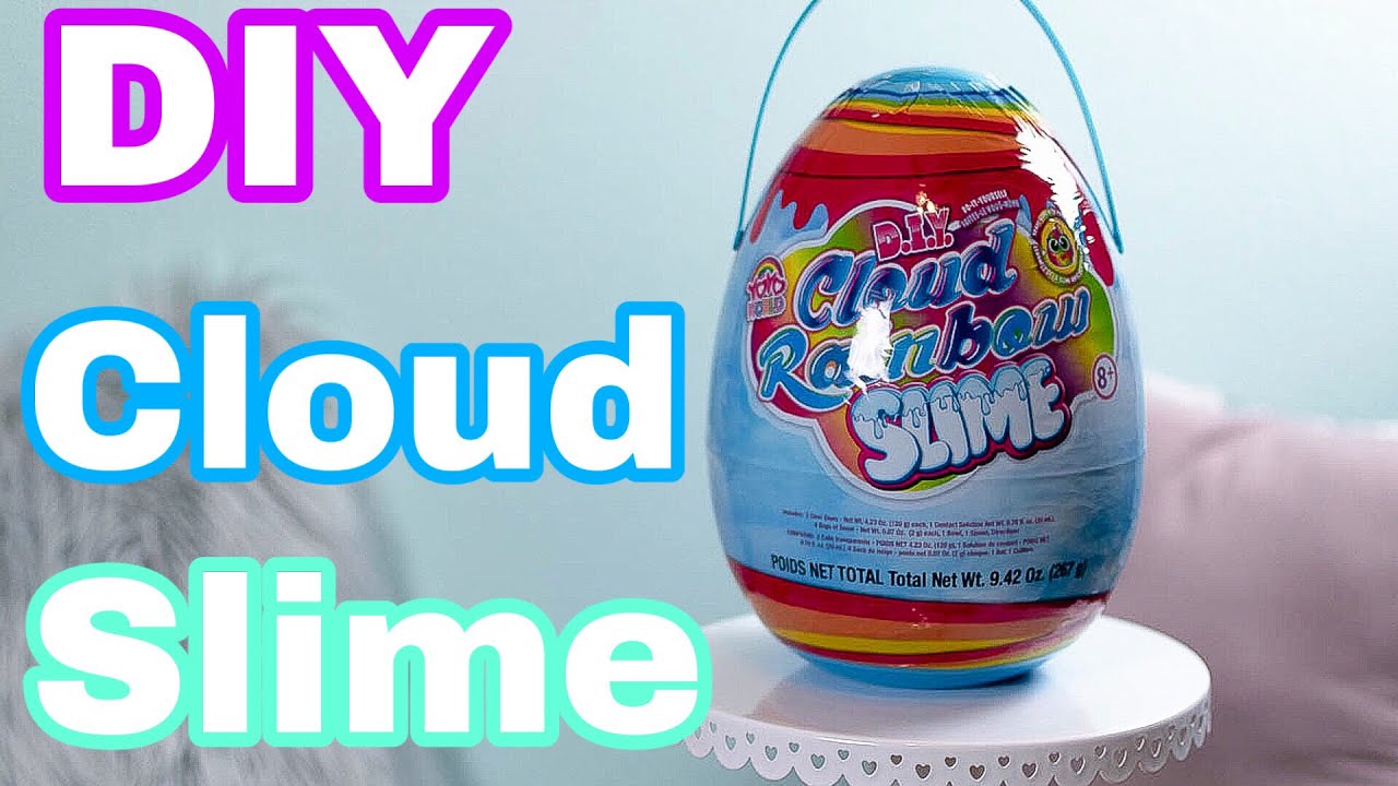 DIY Cloud Slime Kit Review - YouTube