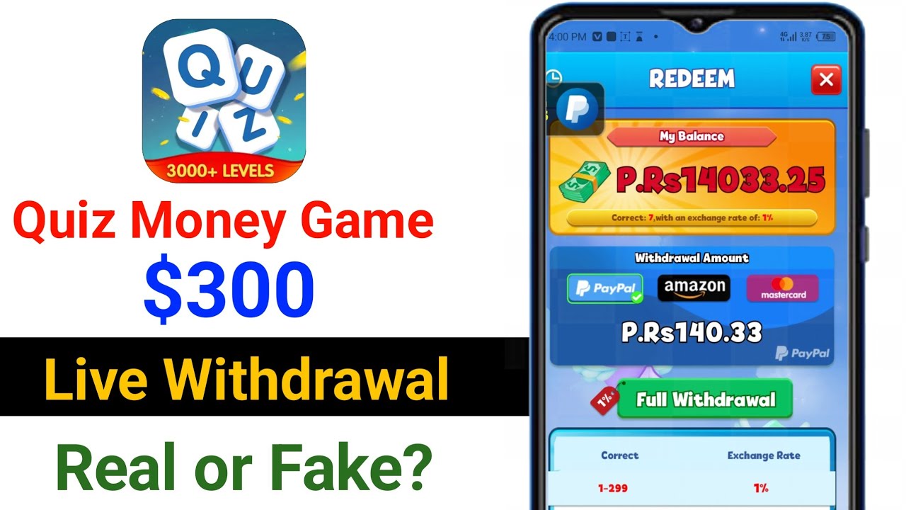 Quiz Money App Payment Proof | Quiz Money App | Quiz Money Earning App ...