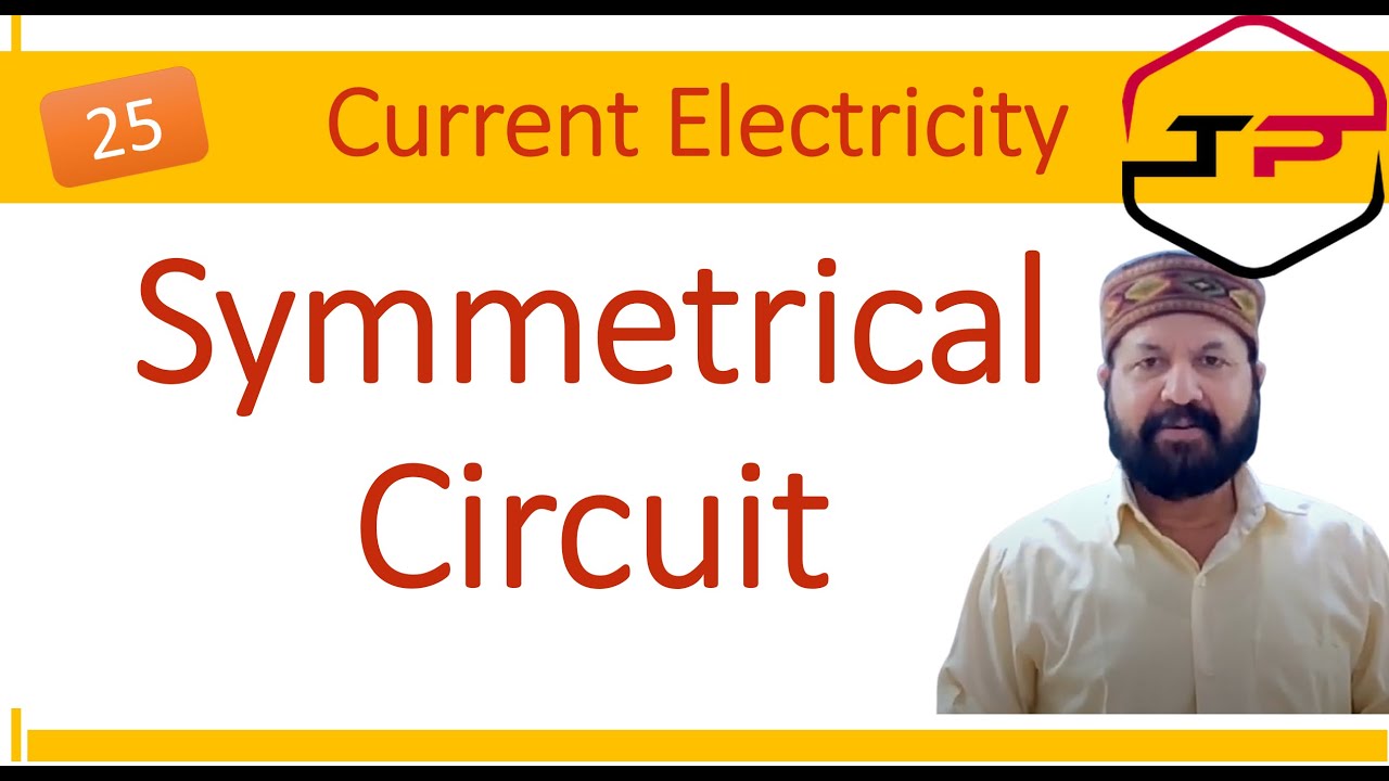 Class 12 | Current Electricity - 25 | Symmetrical Circuit | IIT-JEE ...