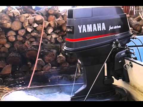 1994 Yamaha 40 Hp Jet outboard - YouTube
