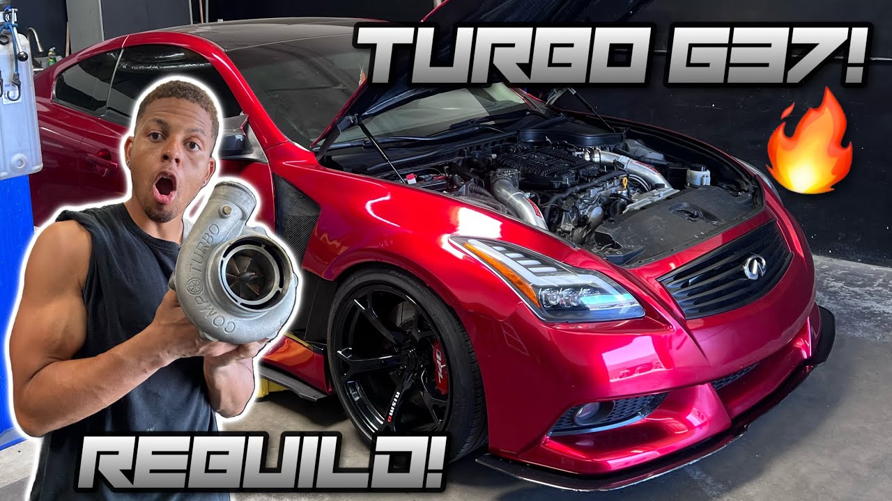 REBUILDING THE ENGINE ON MY 700HP TURBO G37 IPL!! - YouTube