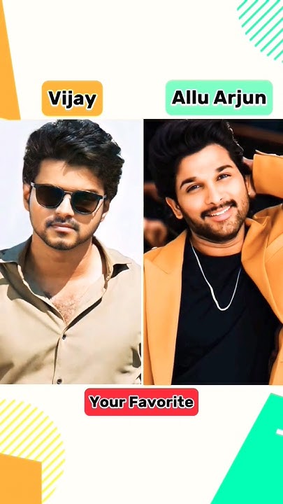 Thalapathy vijay and allu arjun life journey transformation #top#trending#viral#vijay#alluarjun# ...
