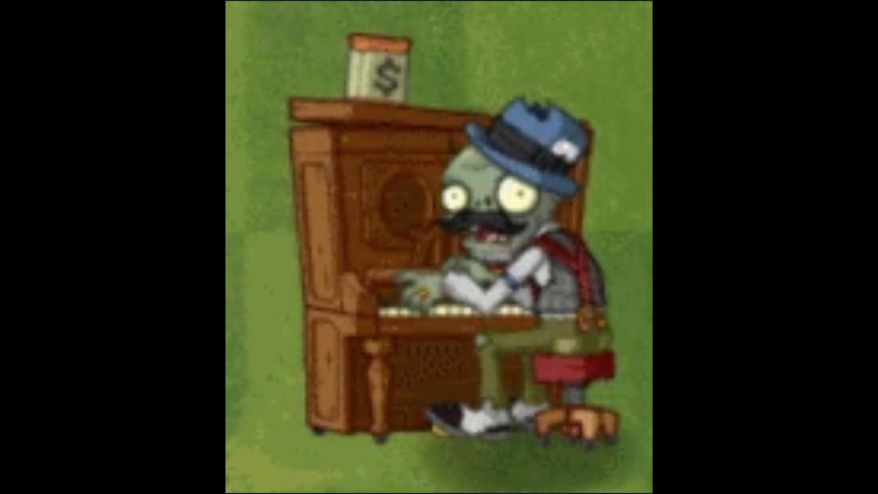 When the pianist zombie interrupts your favorite music (Plants vs ...