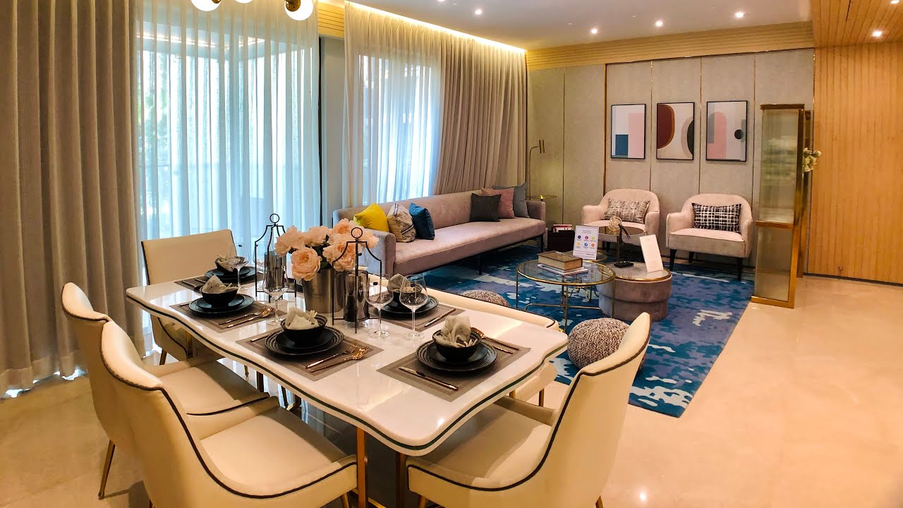 Inside a Luxurious 4 BHK at Rustomjee Seasons BKC Annexe, Bandra East ...