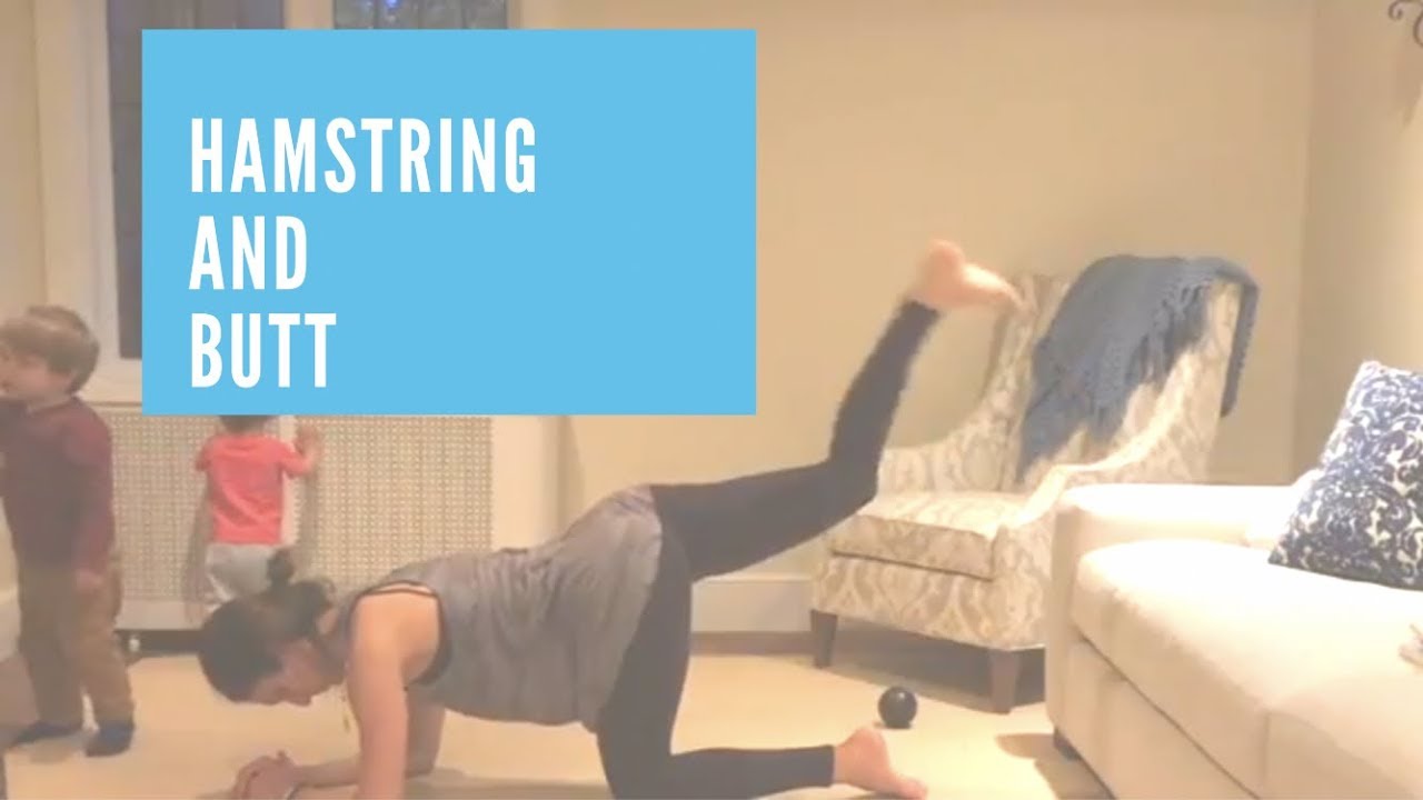 Hamstring and Butt Toner - YouTube