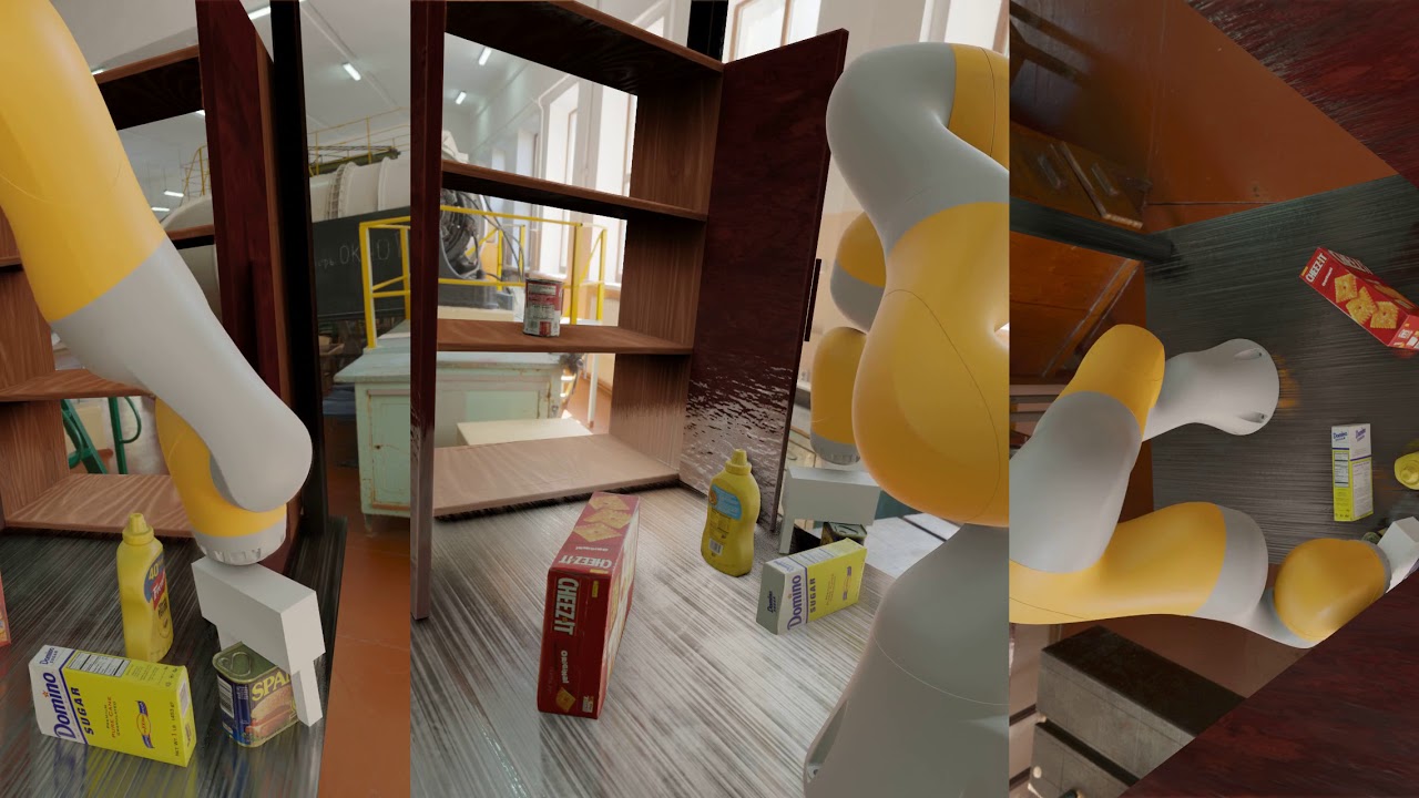 Manipulation Station (teleoperated stowing) with DOPE pose estimates ...