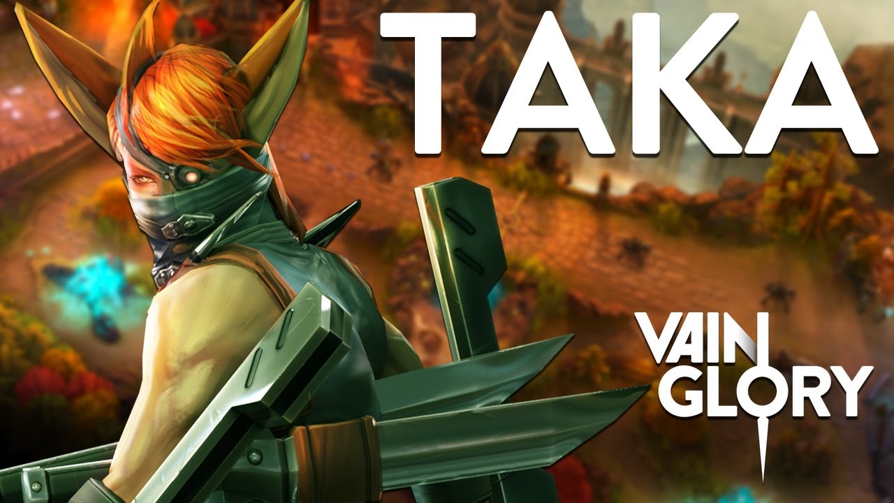 Vainglory Hero Builds Episode #1 Taka (CP and WP) - YouTube