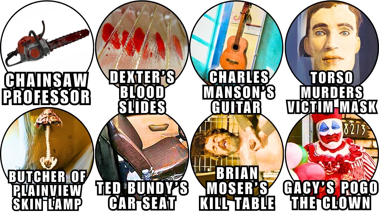 Every Serial Killer Trophy in Leon Prater’s Vault Explained | Dexter ...