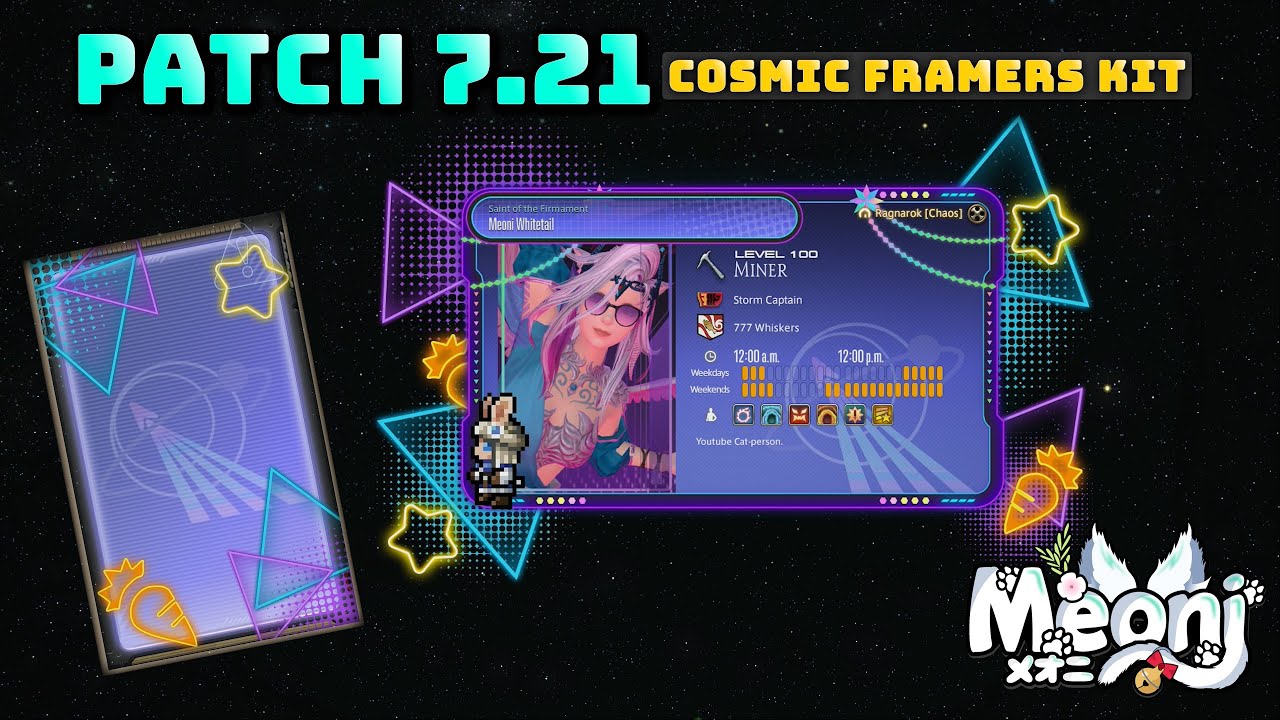 FFXIV: Cosmic Exploration Framers Kit - 7.21 - YouTube
