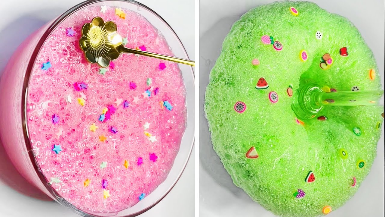 [🤭ASMR🤭] Satisfying, Relaxing Sounds With Slime, Asmr Slime😍😍 No ...