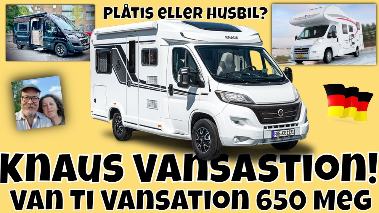 Knaus Van TI Vansation 650 MEG 2023 på Fiat Ducato. Man ska ha husbil ...