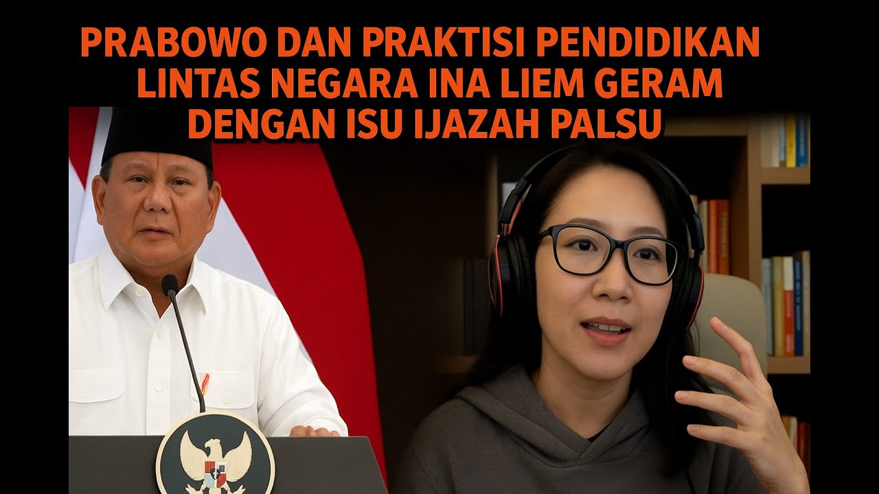 PRABOWO DAN PRAKTISI PENDIDIKAN LINTAS NEGARA INA LIEM GERAM DENGAN ISU ...