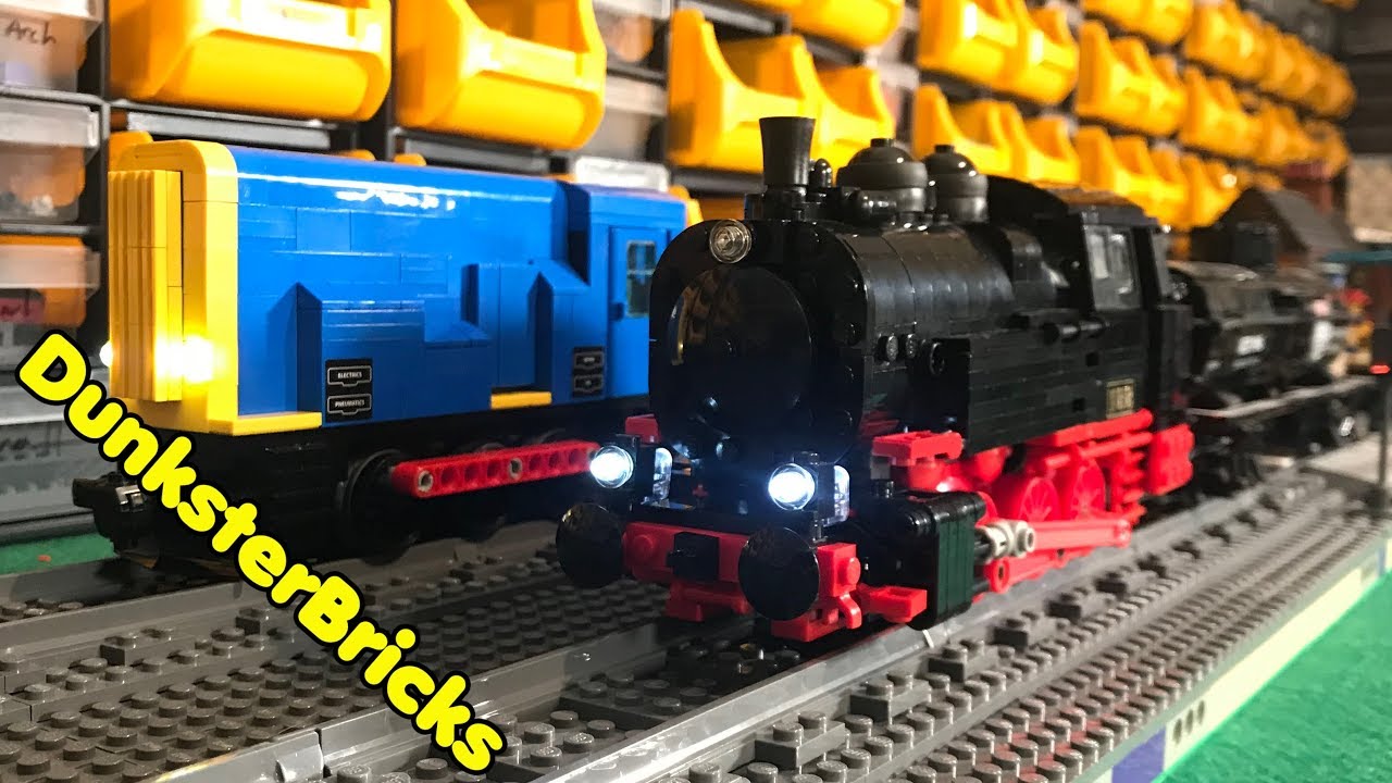LEGO Custom BR80 and MOC BR Class 08 Shunter Update! - YouTube