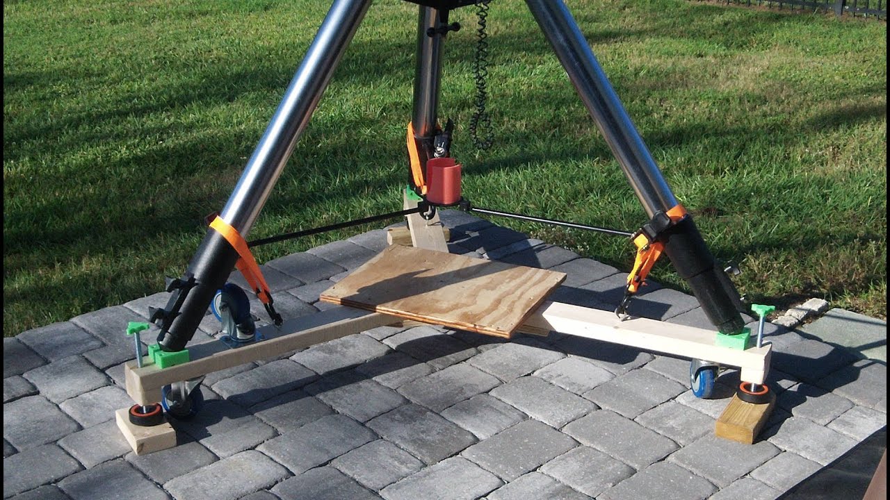 Build a Telescope Tripod Dolly Cart Yourself (Short Intro video) - YouTube