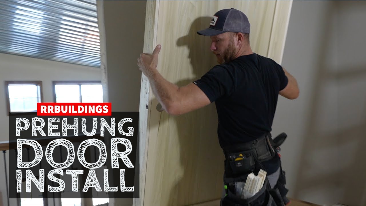 PreHung Door Install UNEDITED Best How To Method for DIY - YouTube