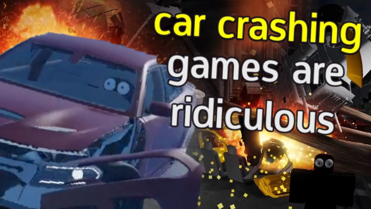 I Played The Most Ridiculous Car Crashing Games on Roblox! - YouTube