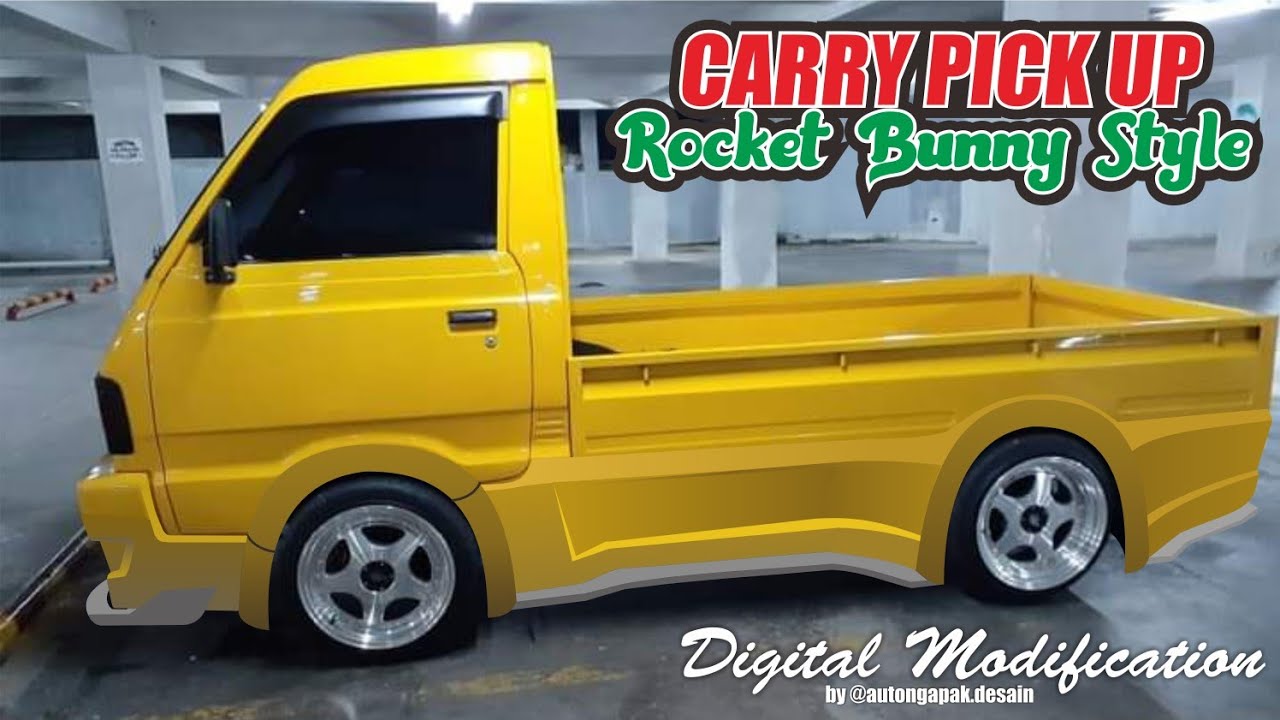 Modifikasi Body Kit Suzuki Carry Pick Up - Carry Modifikasi - Digital ...