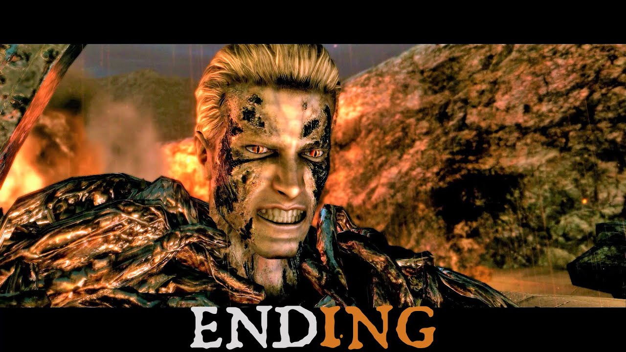 Resident Evil 5 / Biohazard 5 Ending + Credits (Uroboros Albert Wesker ...