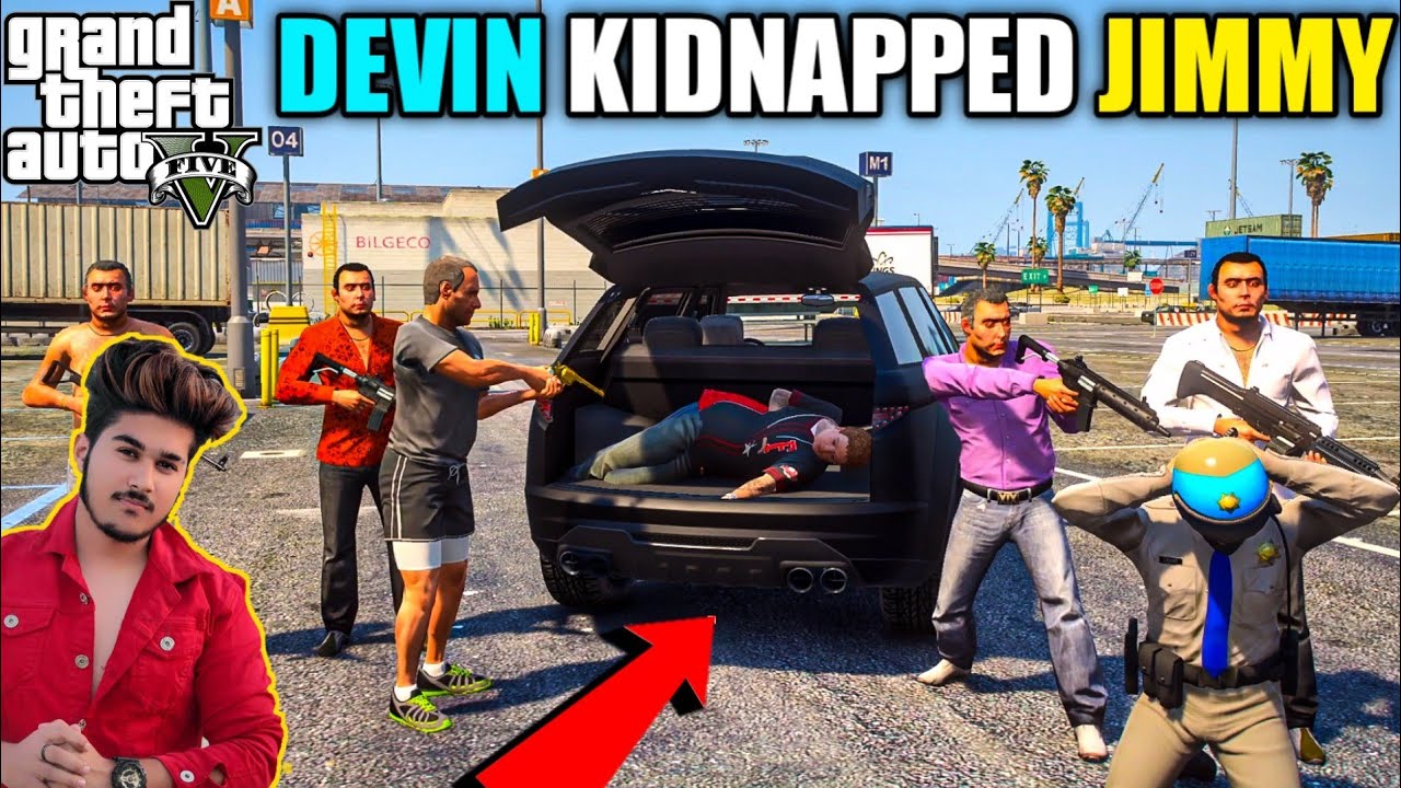 GTA 5 : DEVIN KIDNAPPED JIMMY LASTER AND MICHAEL PLANNING TO ESCAPE HIM 🔥 - YouTube