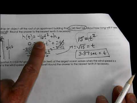 A2T 1C 2b Solving Equations with Square roots - YouTube