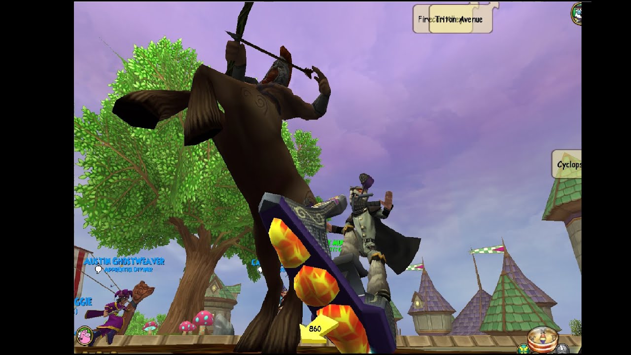 Wizard101 - Becoming One With The Centaur - YouTube