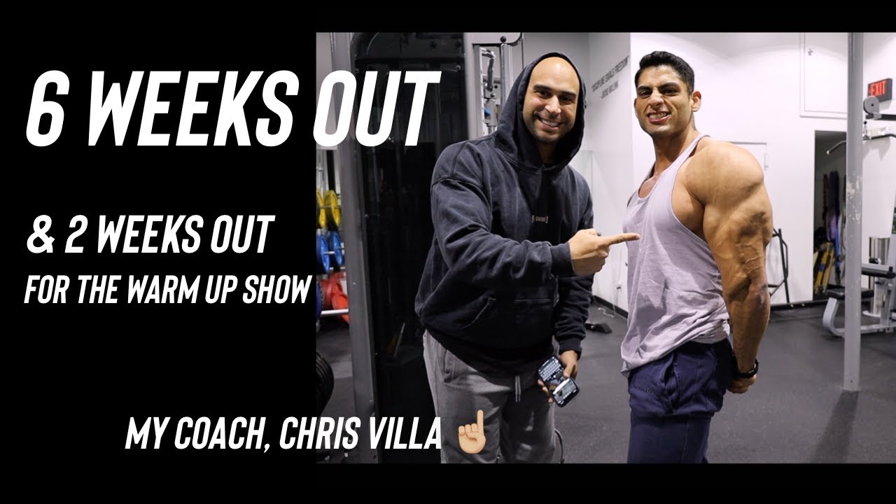 6 WEEKS OUT & 2 WEEKS OUT - CHECKING IN WITH MY COACH, BIS & TRIS ...