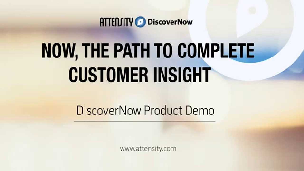 Attensity DiscoverNow Product Demo - YouTube