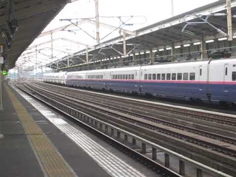東北新幹線 E2系1000番台J65編成+E3系1000番台L53編成 142B やまびこ・つばさ142号 東京 行 郡山駅着発 2019.09.21 - YouTube