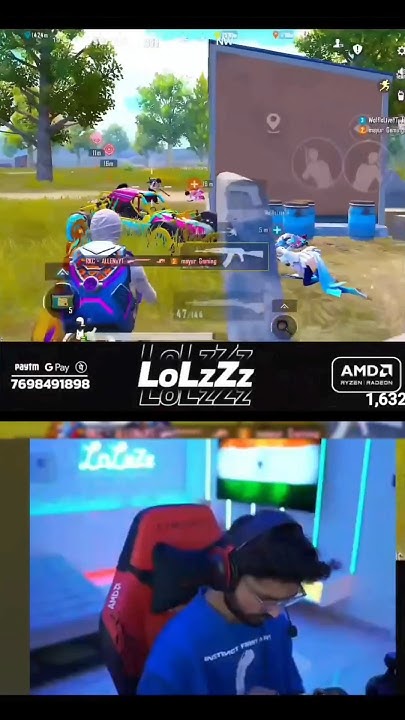 lolzzz gameplay live clutch 🥵#bgmi #shorts - YouTube