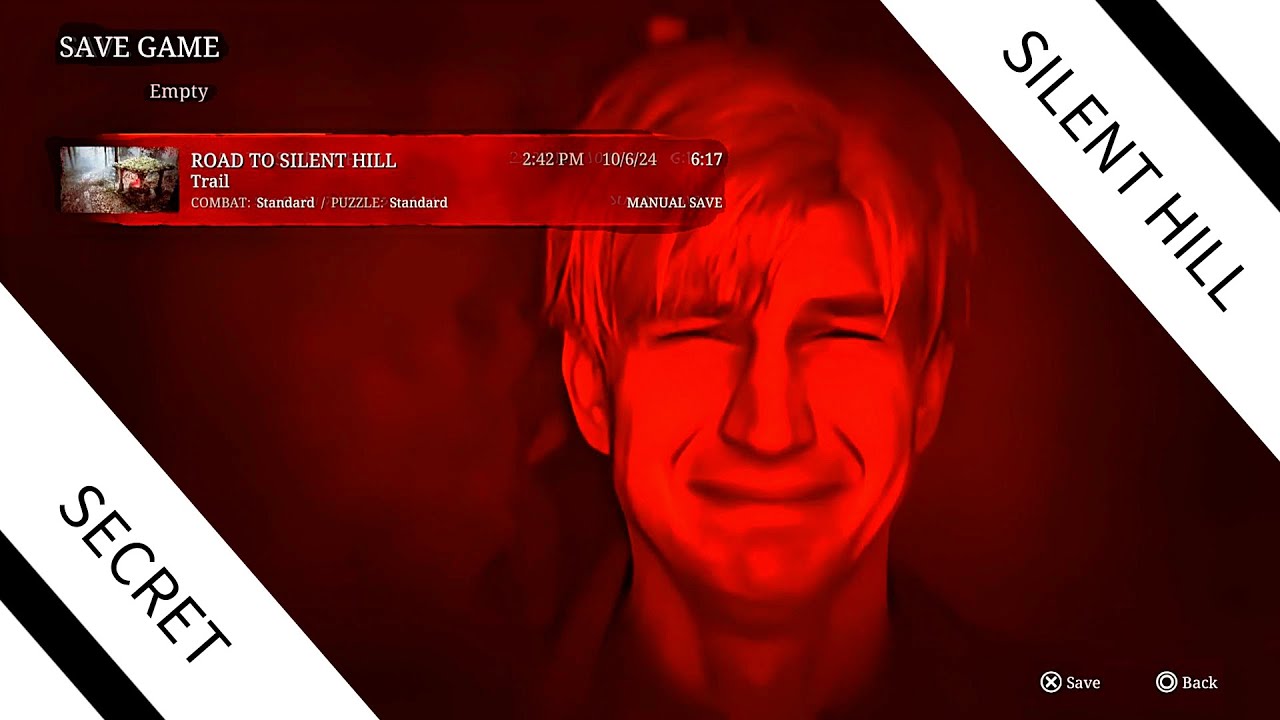 Save Screen Secret in the Silent Hill 2 Remake! - YouTube