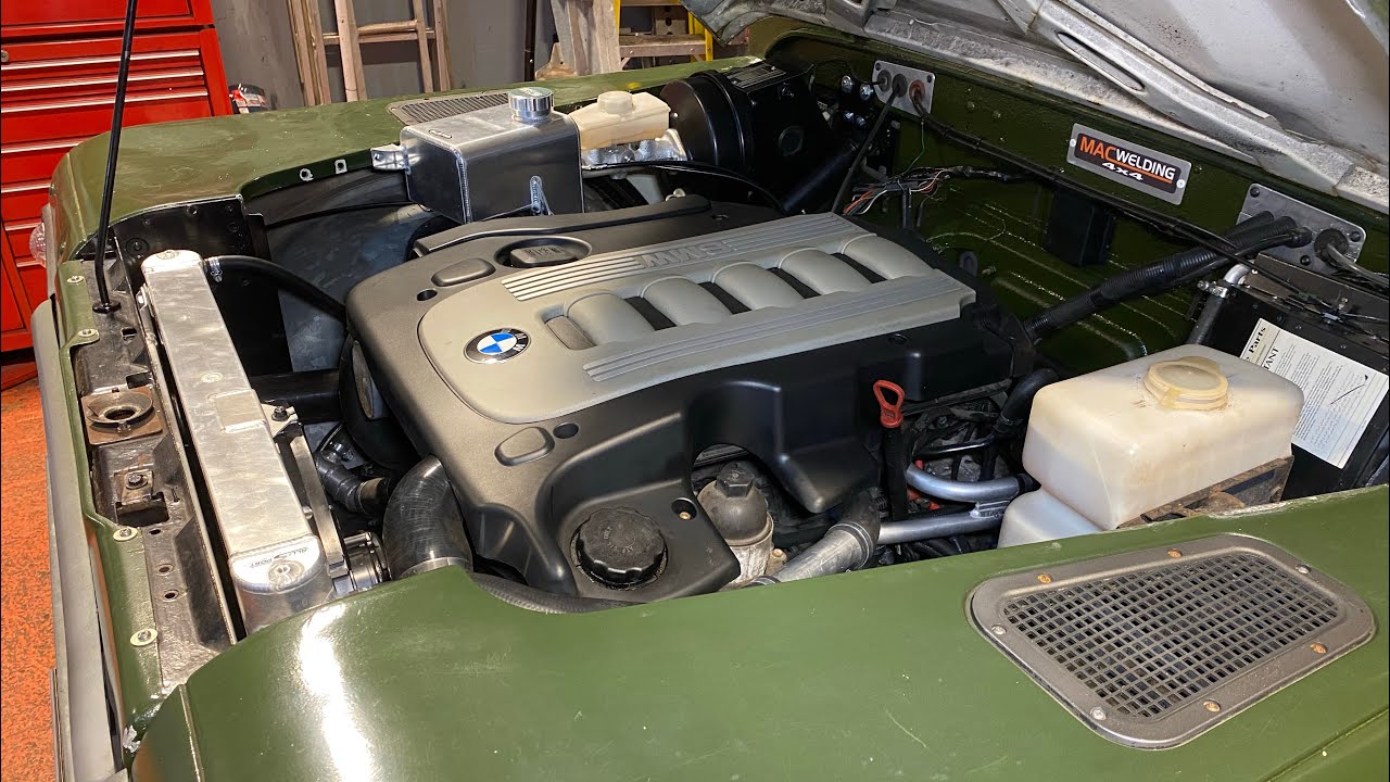 1987 Land Rover 110 BMW M57 - YouTube