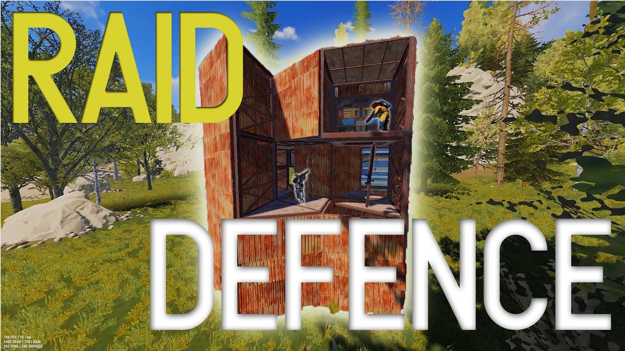 RUST - TRIO DOMINATION - 3v8 Online Raid Defense (Trio Survival)Part 2 ...