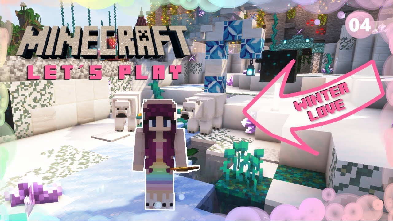 Aesthetic Minecraft Winter Build ️ | Polar Bear Enclosure & Cozy Zoo ...