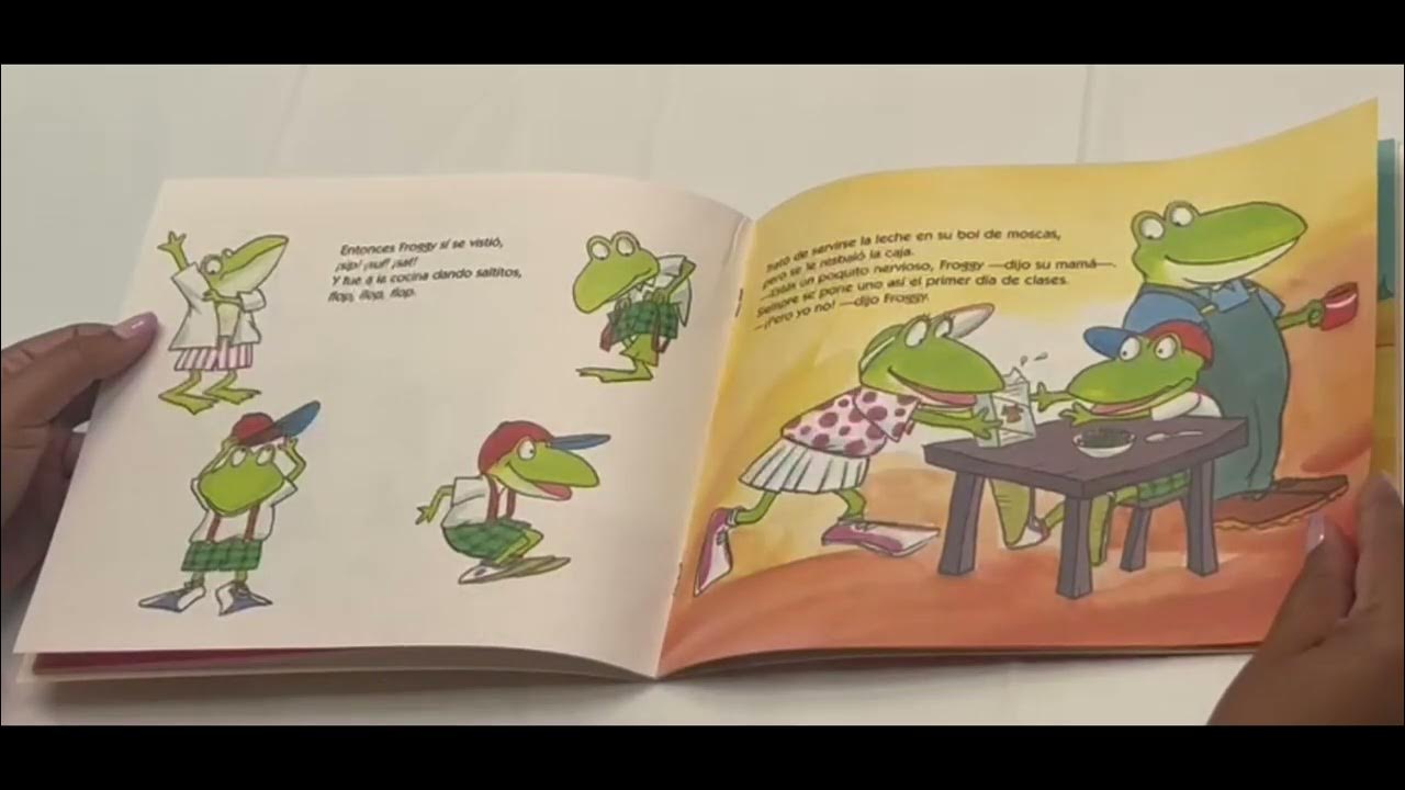 Bombi Cuentos Scholastic Froggy va a la escuela - YouTube